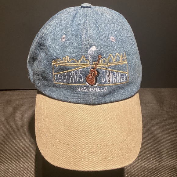 zkapz | Accessories | Legends Corner Nashville Denim Strapback Hat By ...